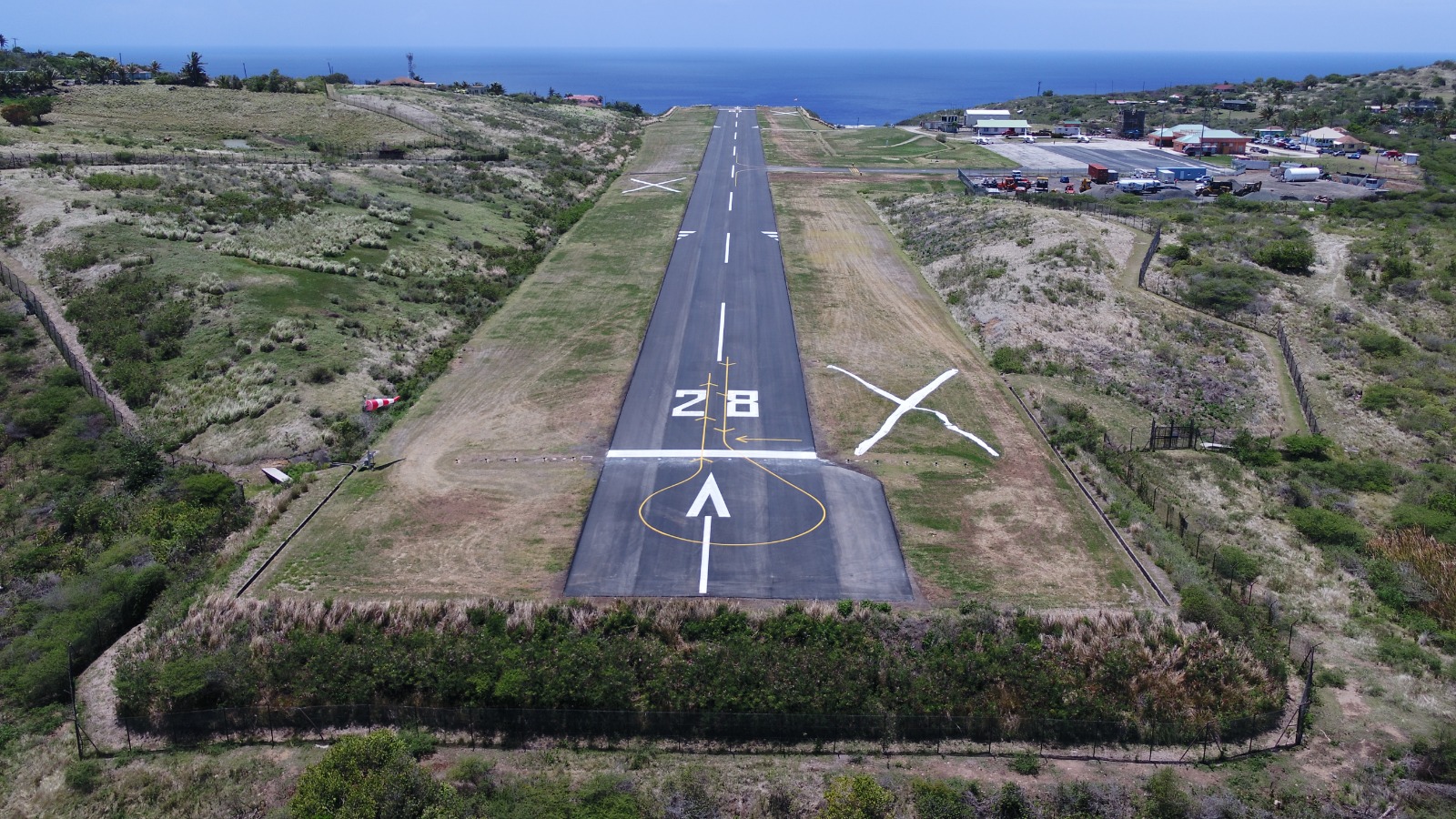 Airfield Grooving, Marking and AGL at John A. Osborne Airport ...