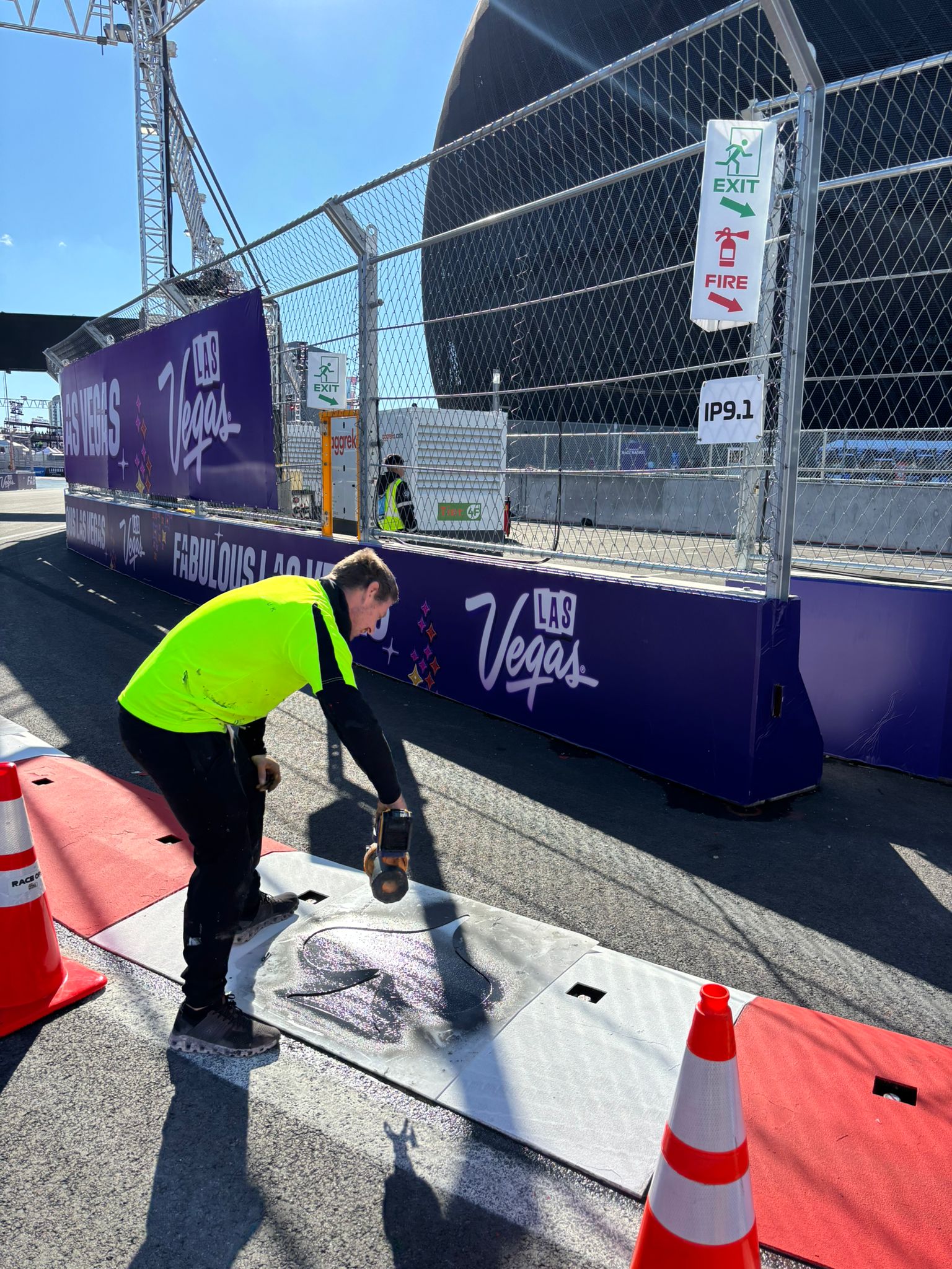 F1 Street Circuit Design & Installation, F1 Grand Prix, Las Vegas ...